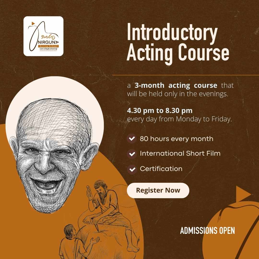 Nirguna Acting School in Bangalore Mounesh Badiger